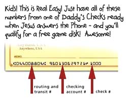 Accept Jesus Christ and Get a Free Playstation 2