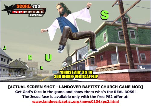 Accept Jesus Christ and Get a Free Playstation 2